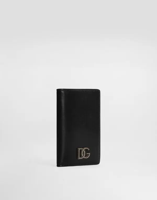 Dolce & Gabbana Tempesta Calfskin Card Holder