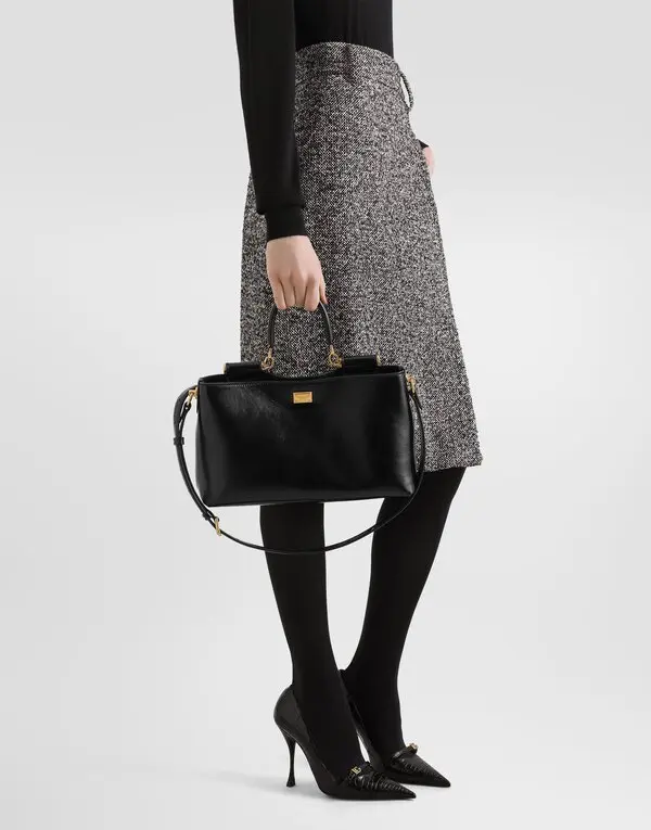 Dolce & Gabbana Vittoria Calfskin Handbag