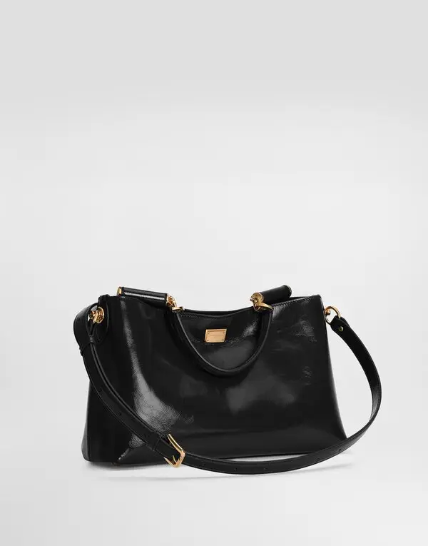 Dolce & Gabbana Vittoria Calfskin Handbag