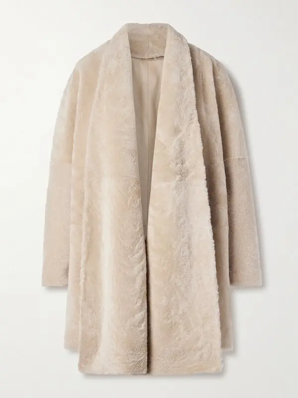 THE ROW Alarise Shearling Coat