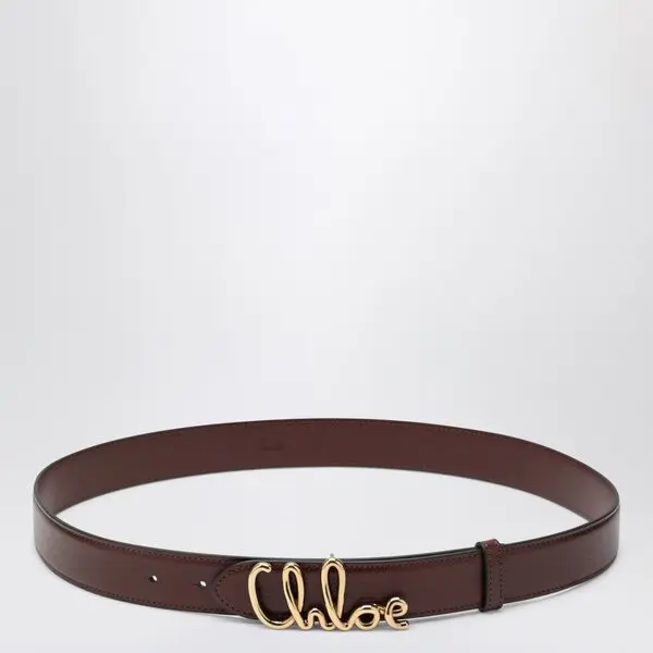 Chloé The Iconic Belt - Brown