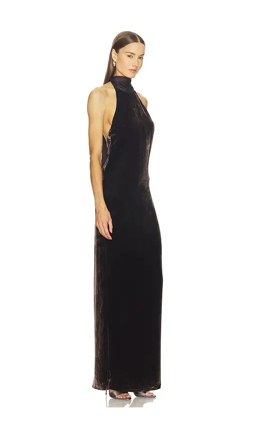 SRG Delia Halter Maxi Dress