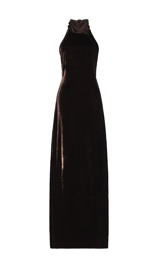 SRG Delia Halter Maxi Dress