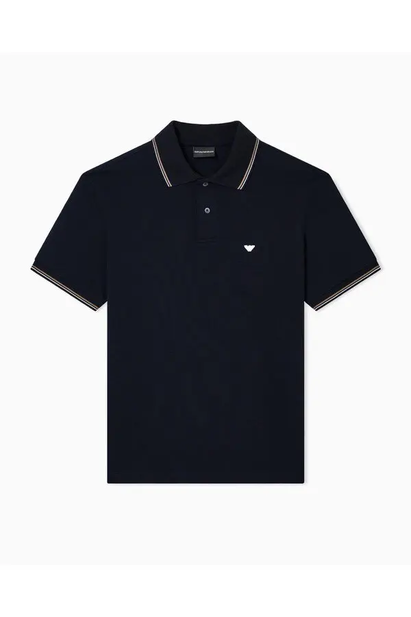 Emporio Armani Polo Shirts - Natural