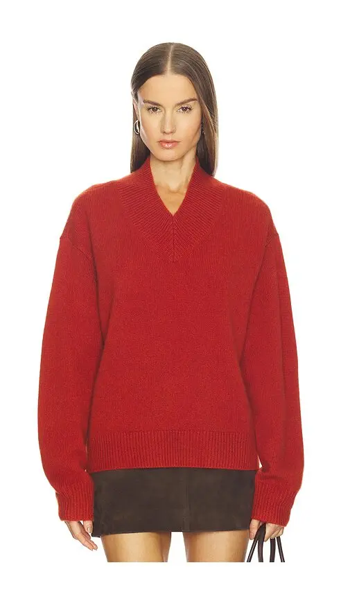 SRG Doris Cashmere V-neck Sweater