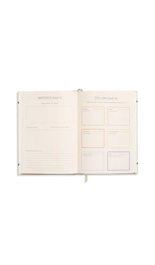 Papier Fairy Flies Hardcover Wellness Journal In Yellow