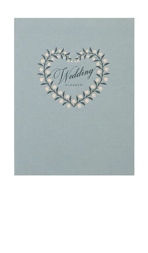 Papier With Love Wedding Binder-folio In Blue - N,a