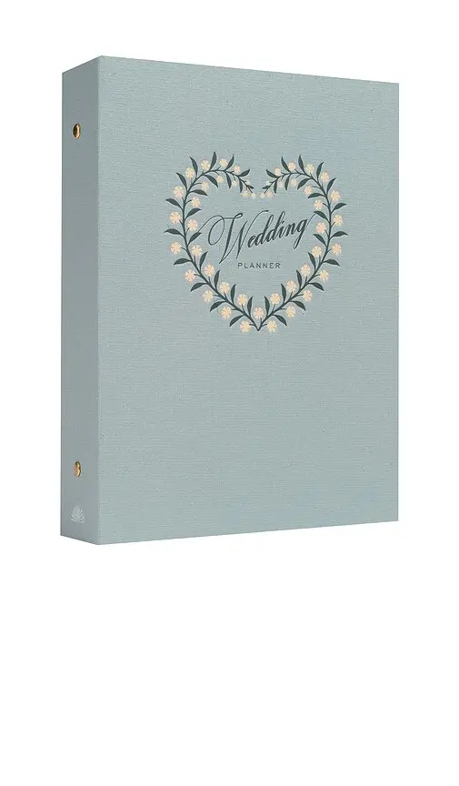 Papier With Love Wedding Binder-folio In Blue