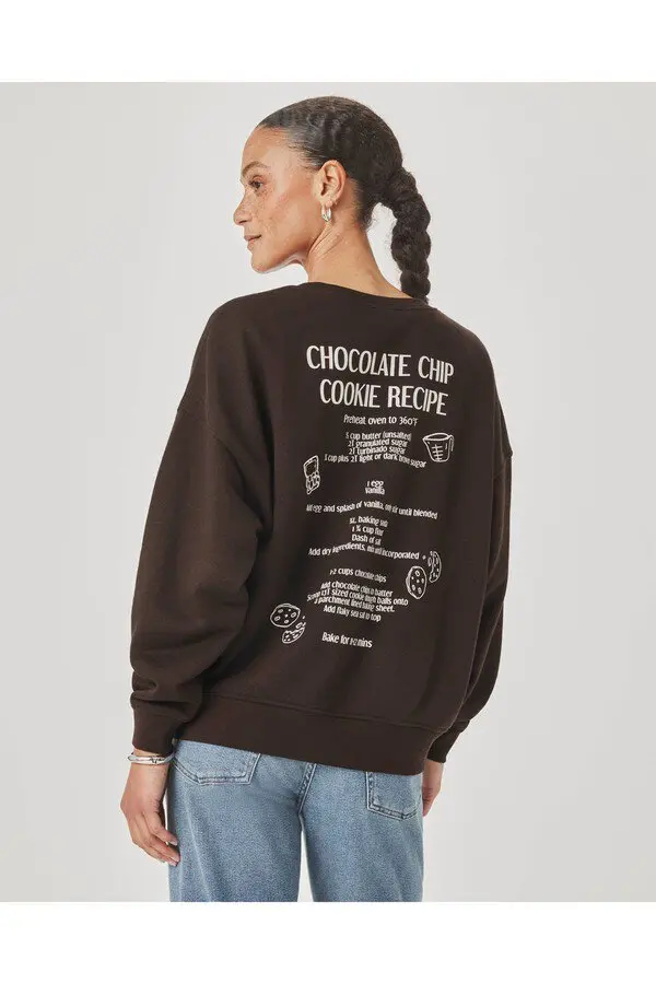 Splendid Cookies For Breakfast Crewneck