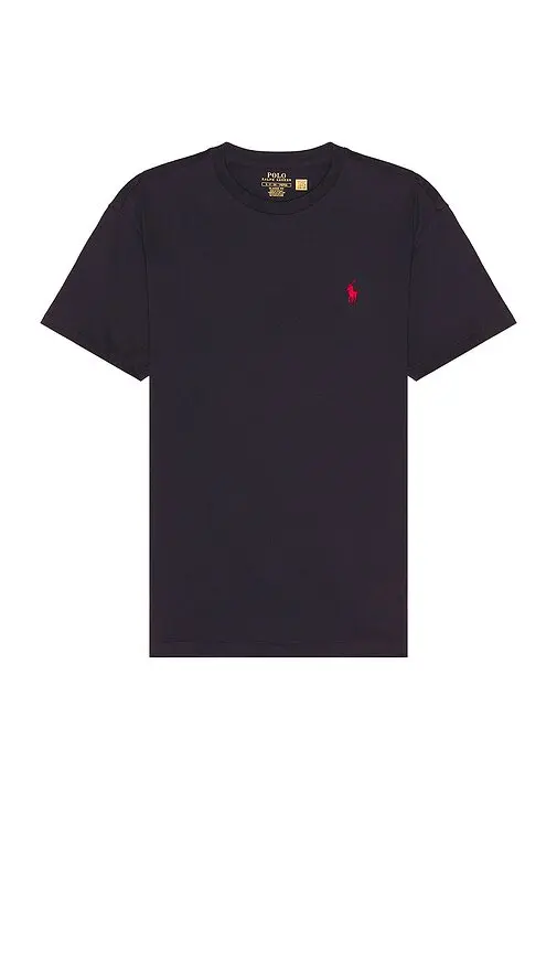 Polo Ralph Lauren Crewneck T-shirt In Blue - Ink