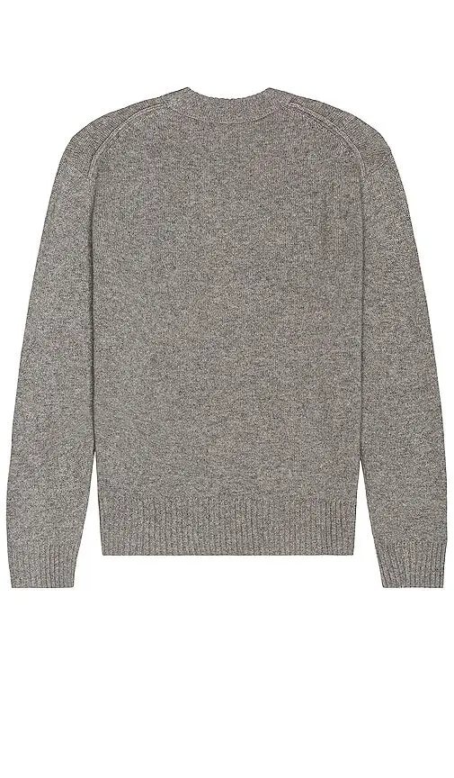 FRAME Crew Neck Cashmere Sweater - Gris