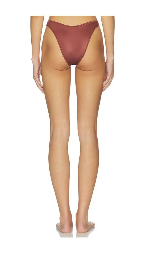 TROPIC OF C Ona Curve Bikini Bottom - Chestnut