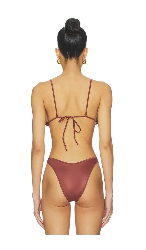TROPIC OF C Ona Equator Triangle Bikini Top