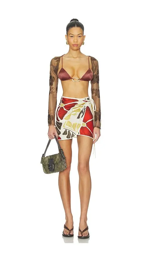 TROPIC OF C Ona Equator Triangle Bikini Top