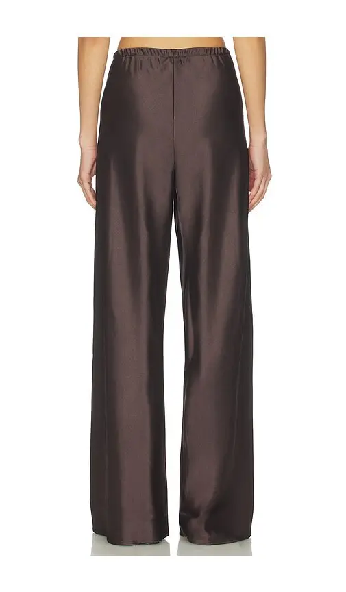 LA LIGNE Double Faced Satin Colby Pant