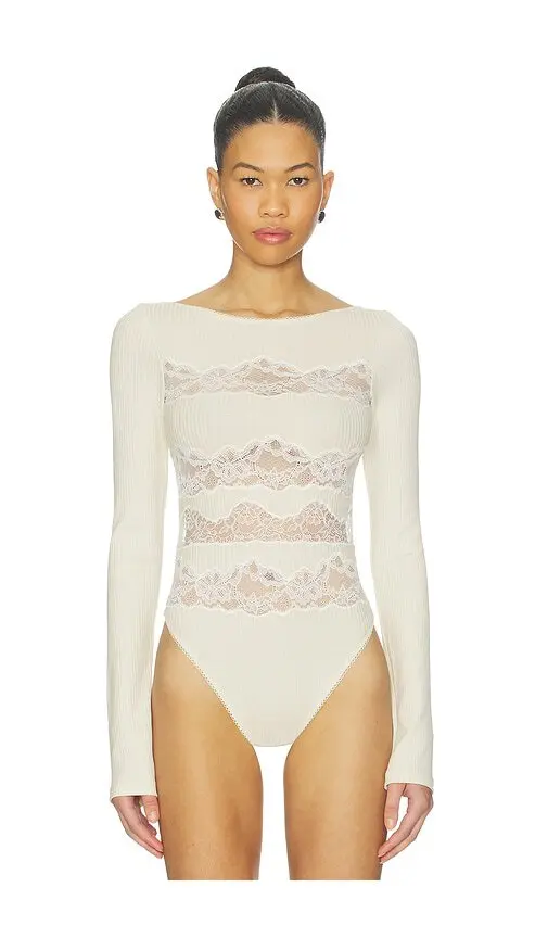 VAILLANT Lace Cut Out Bodysuit