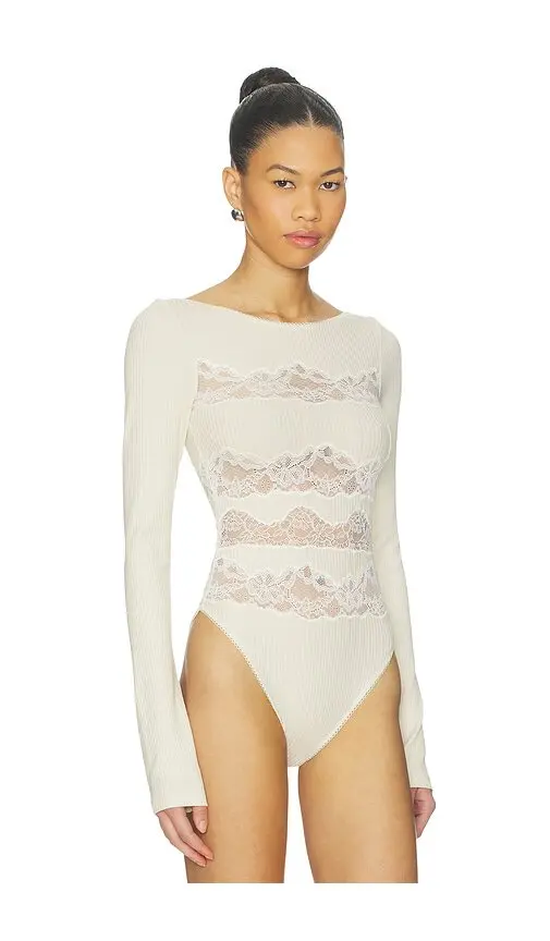 VAILLANT Lace Cut Out Bodysuit