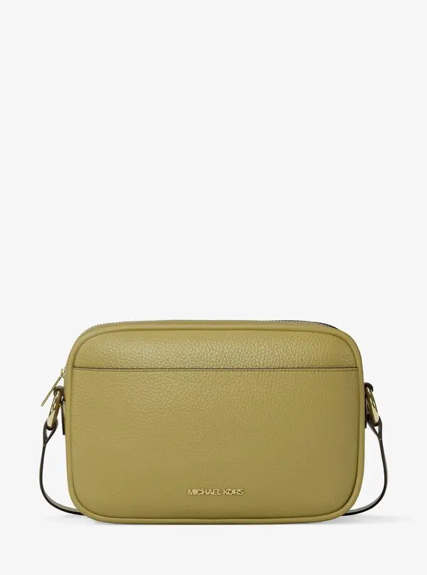 Michael Kors Jet Set Large Camera Crossbody Bag - Green