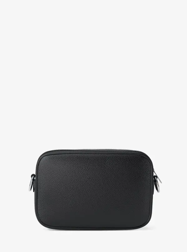 Michael Kors Jet Set Large Pebbled Leather Camera Crossbody Bag