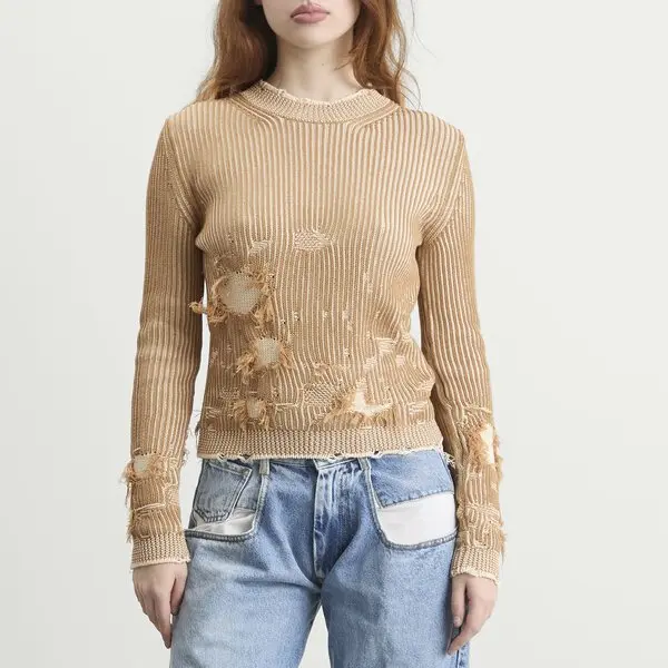 MAISON MARGIELA Shredded Knit Jumper
