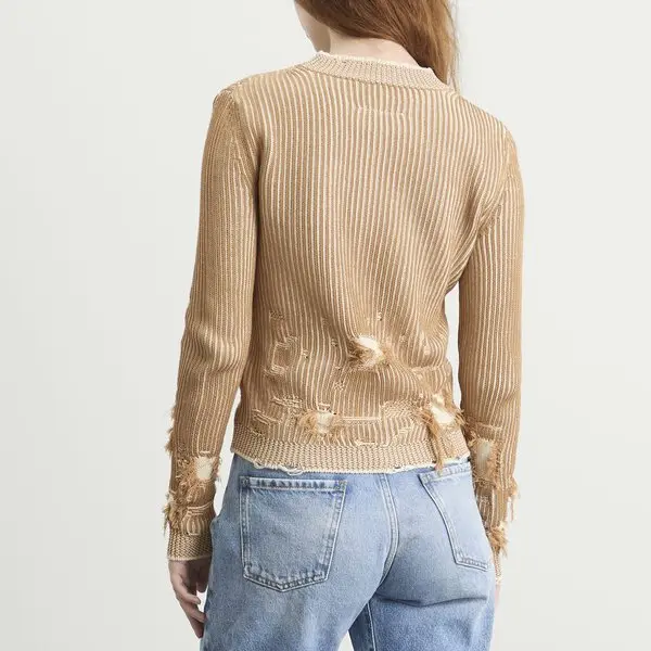 MAISON MARGIELA Shredded Knit Jumper
