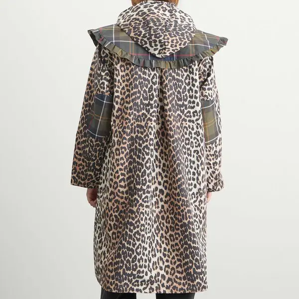 Barbour X Ganni Waterproof Parka Jacket