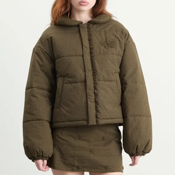 MY MUM MADE IT Rosette Puffer Jacket