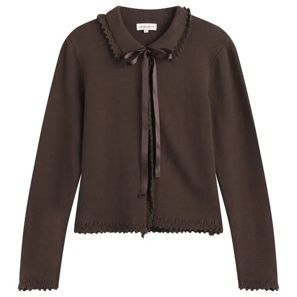 MY MUM MADE IT Lace Knit Cardigan