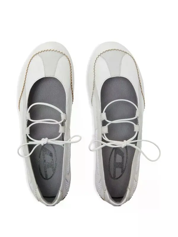DIESEL® Leather D-mile Flats