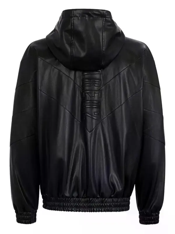 Dsquared2 Faux Leather Zip Jacket