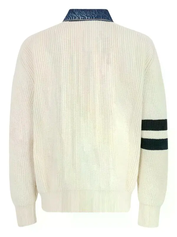 Dsquared2 Ribbed-knit Polo Shirt