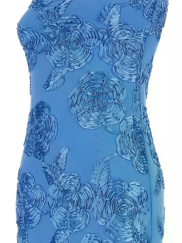 ROTATE BY BIRGER CHRISTENSEN Floral-embroidered Maxi Dress