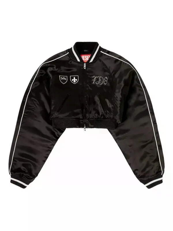 DIESEL® Appliqué Zipped Jacket