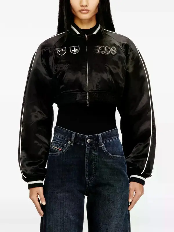 DIESEL® Appliqué Zipped Jacket