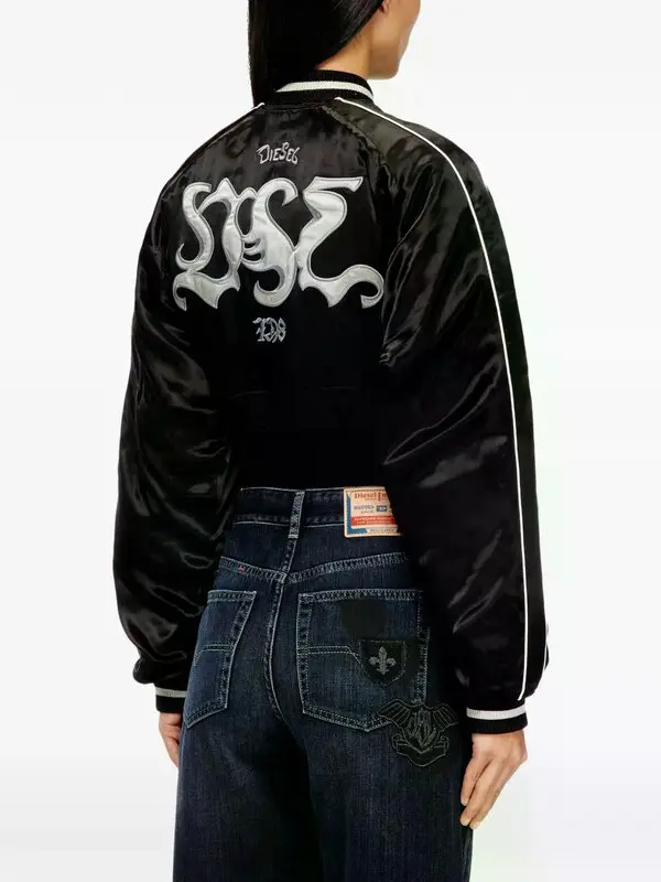 DIESEL® Appliqué Zipped Jacket