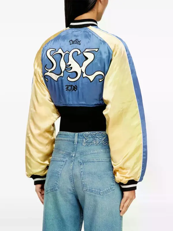 DIESEL® Appliqué Bomber Jacket