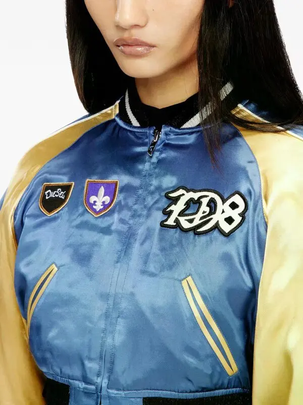 DIESEL® Appliqué Bomber Jacket