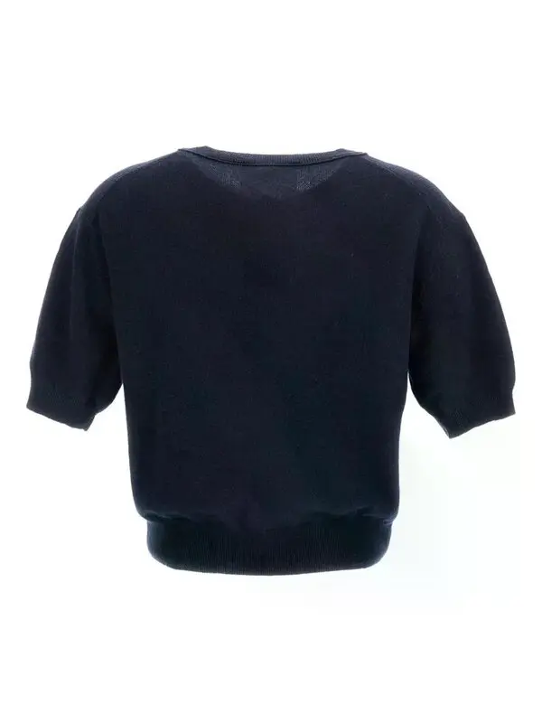 LISA YANG Ribbed Short-sleeve T-shirt