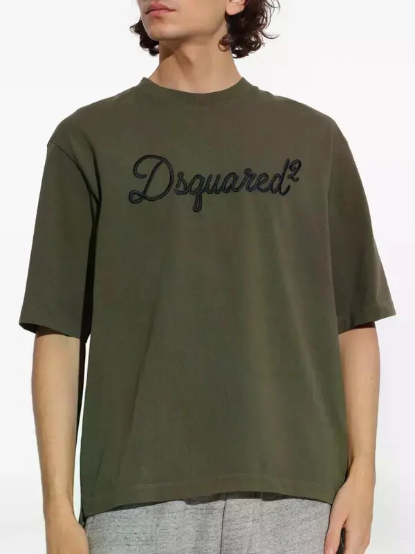 Dsquared2 Embroidered Crew-neck T-shirt