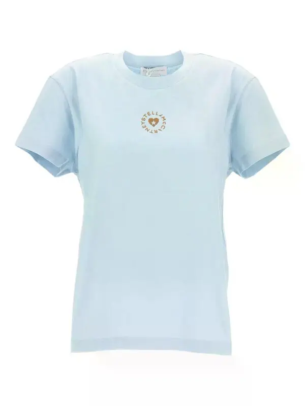 Stella McCartney Iconic Mini Heart T-shirt - Blue