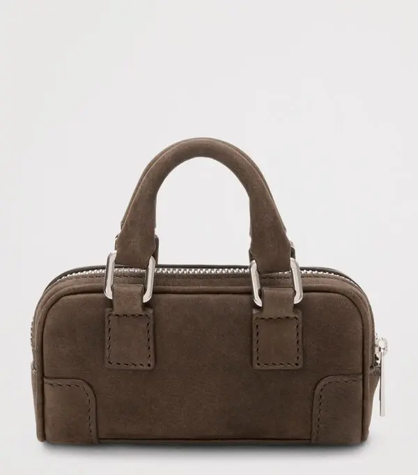 Loewe Mini Amazona Nano Top-handle Bag - Grey