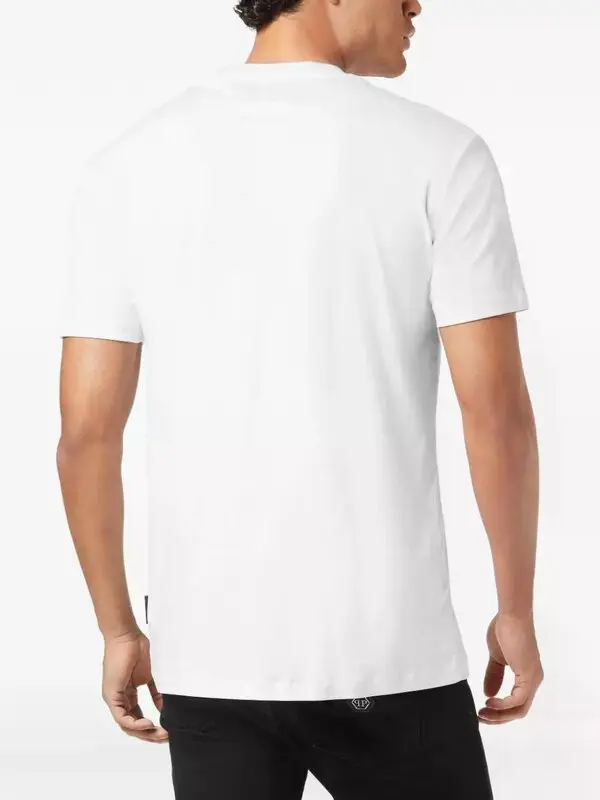 Philipp Plein Logo-patch T-shirt - White
