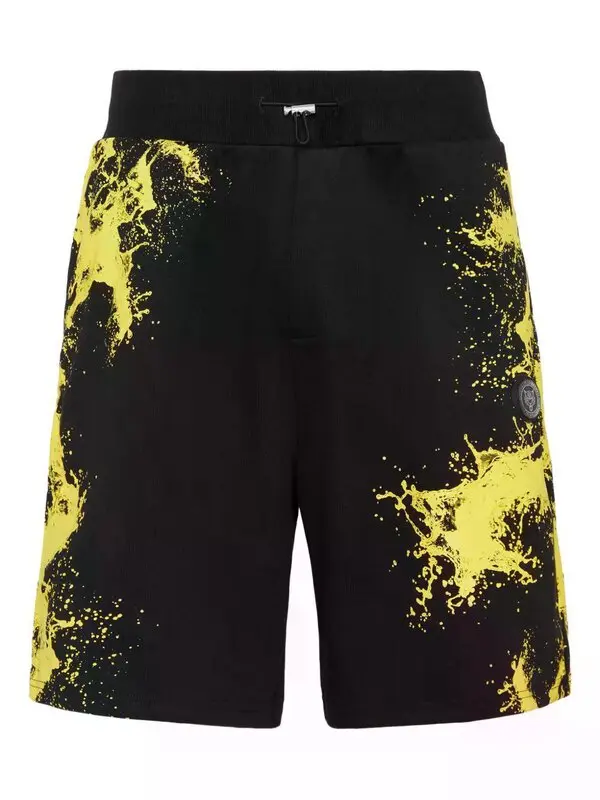 PLEIN SPORT Splash Shorts - Black