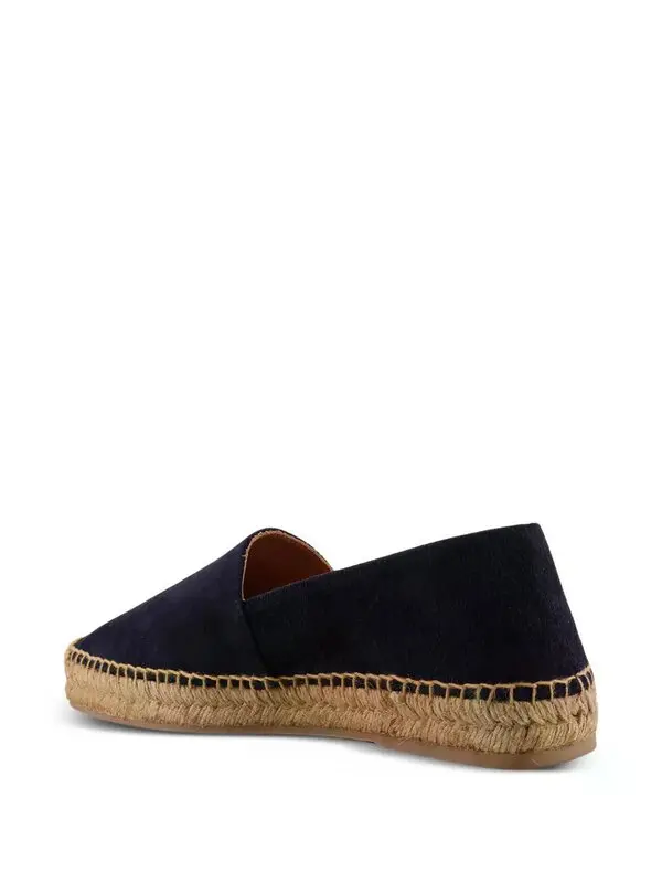 Kiton Stitch-detail Espadrilles - Blue