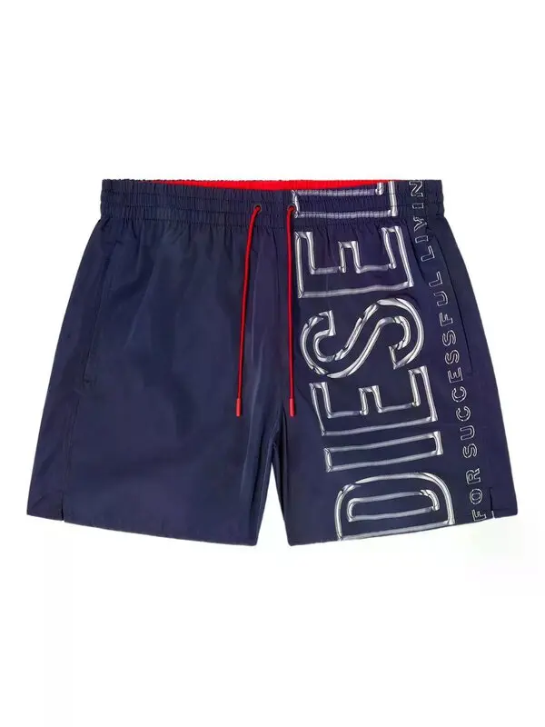 DIESEL® Drawstring Swim Shorts - Blue
