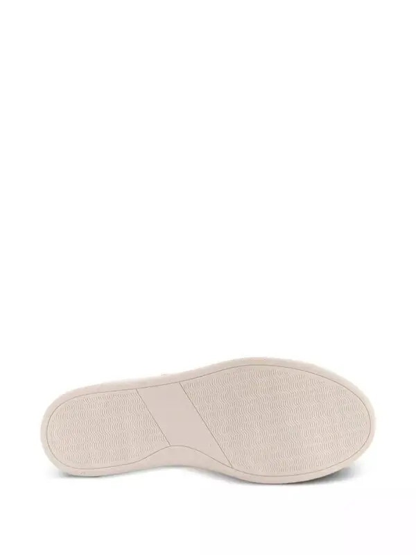 Kiton Stitch-detail Sneakers - White