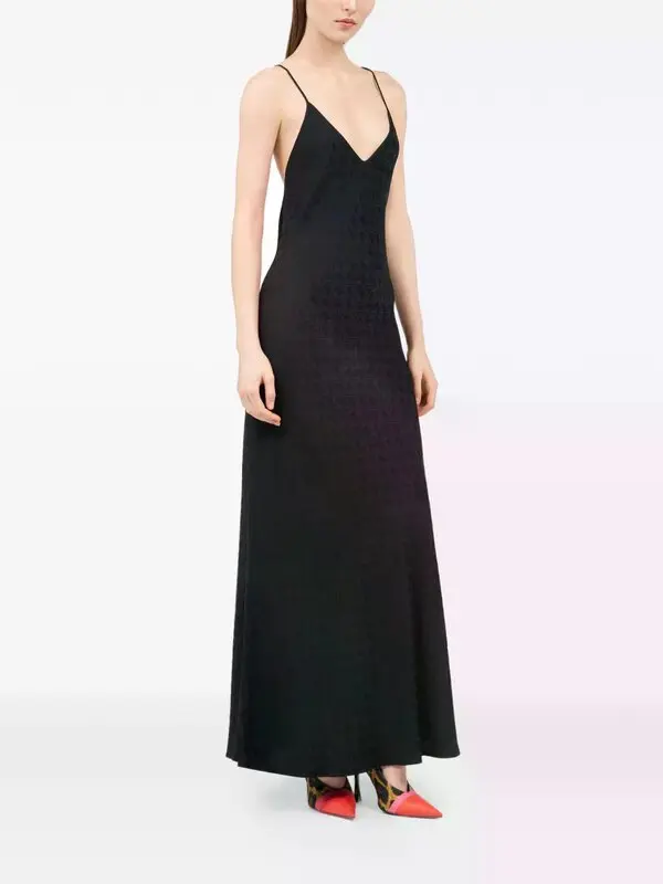 Roberto Cavalli V-neck Maxi Dress