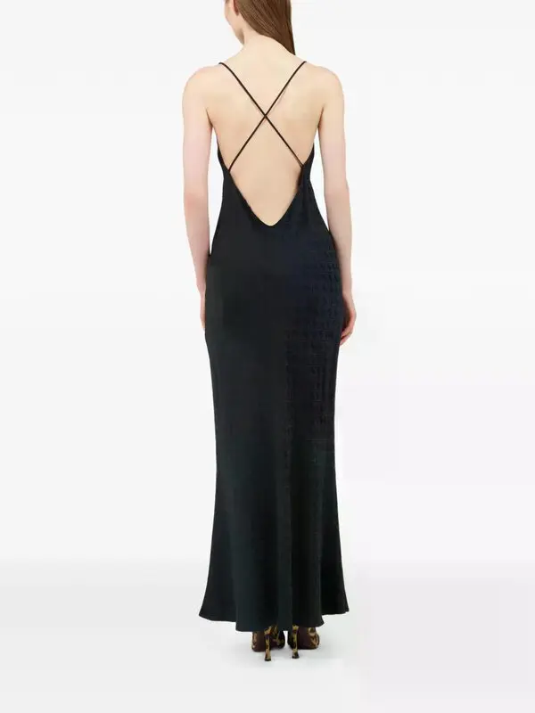 Roberto Cavalli V-neck Maxi Dress