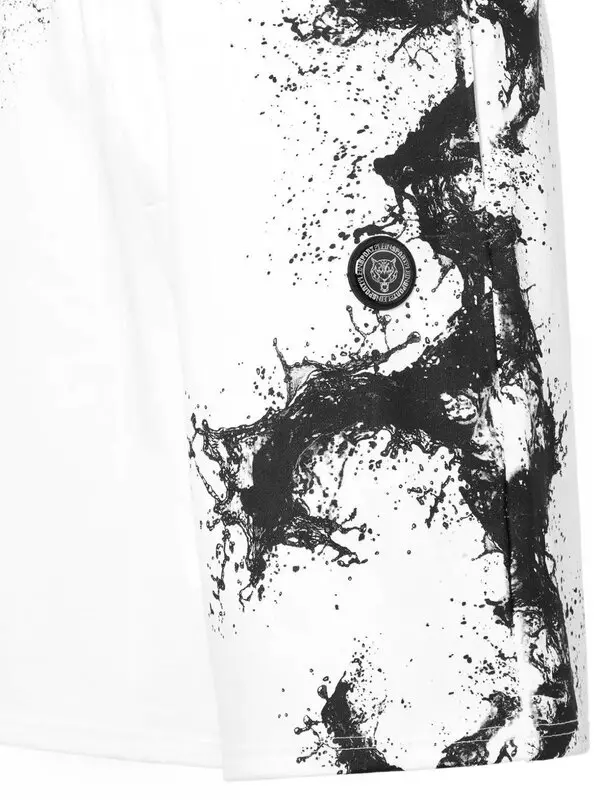 PLEIN SPORT Splash Pattern Shorts