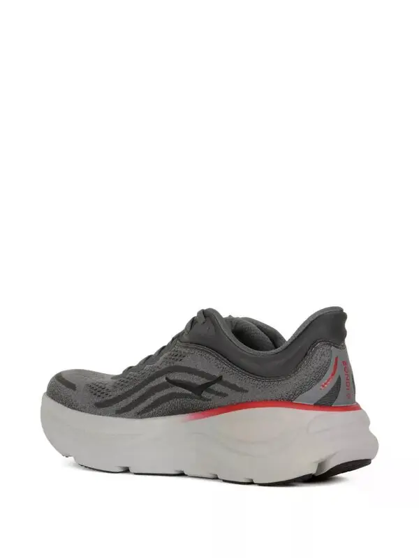 HOKA Textured Lace-up Sneakers